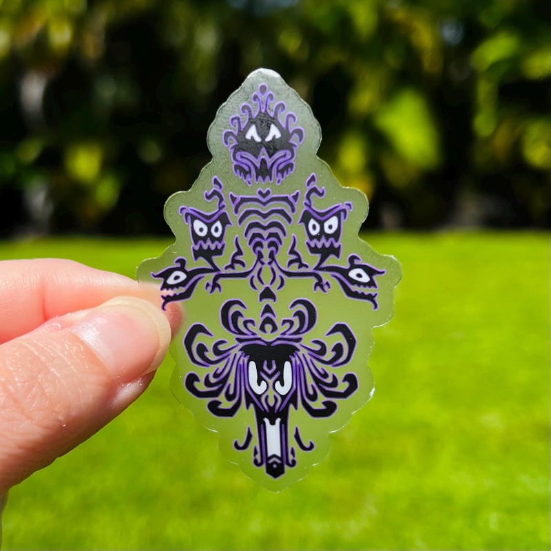 Haunted Mansion Sticker - Etsy