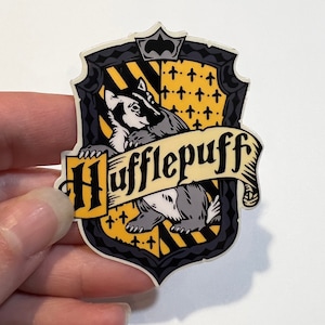 Hufflepuff House Crest 2 Laminated Water and UV Resistant - Etsy