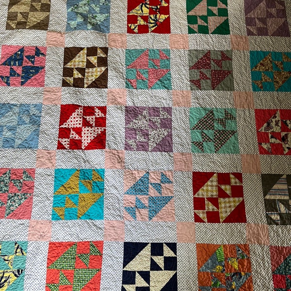 Triangle Quilt Pattern - Etsy