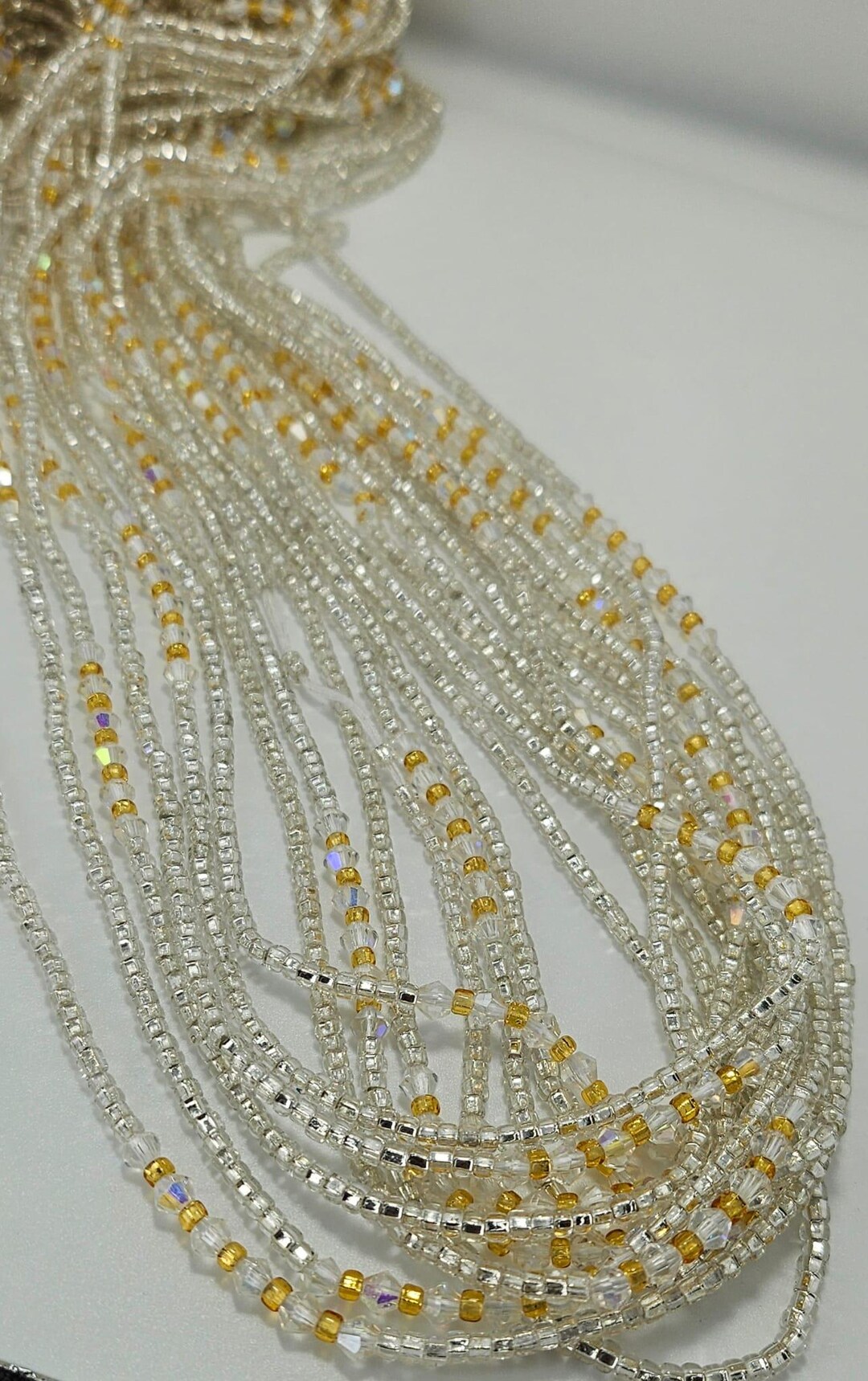 Sliver and Diamond Belly Chain|weight Loss Beads|weight Control Beads ...