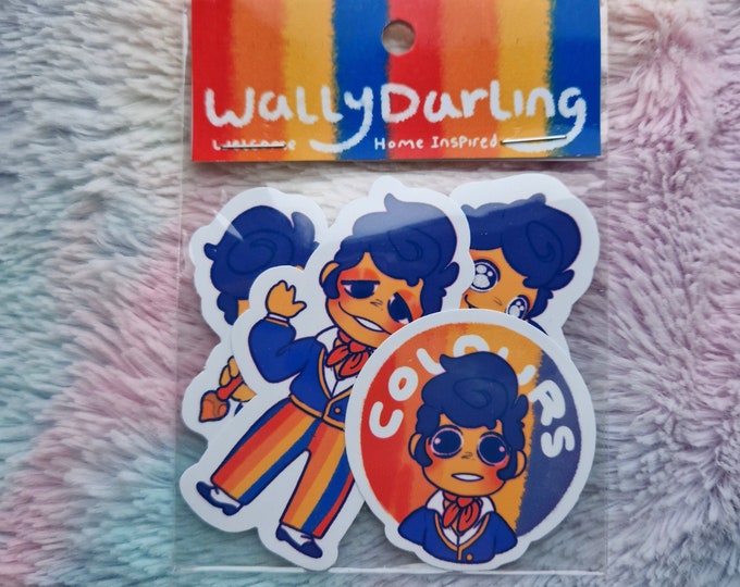 Wally Darling Vinyl Sticker Pack - Etsy
