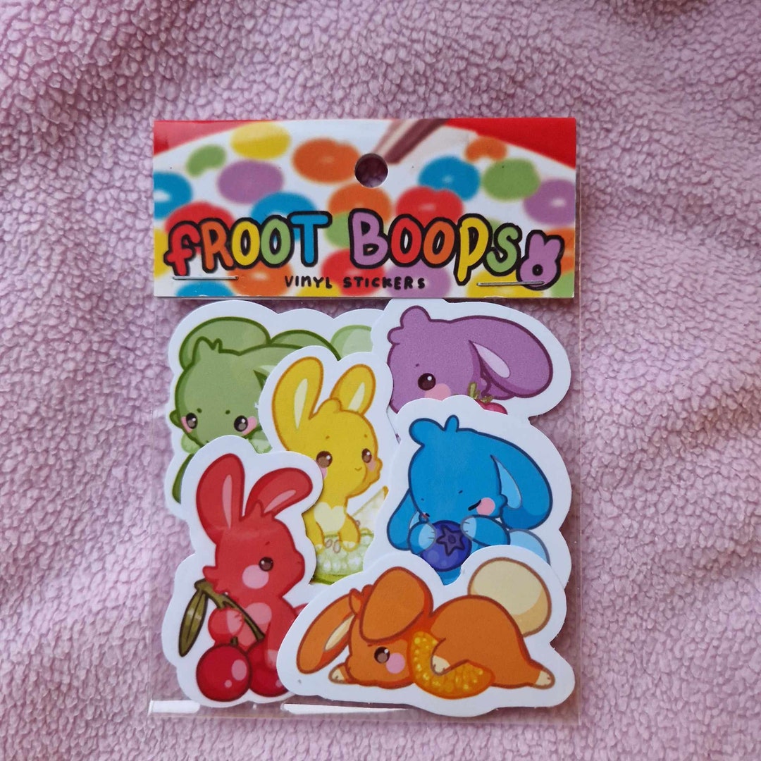 Froot Boops Vinyl Sticker Pack - Etsy