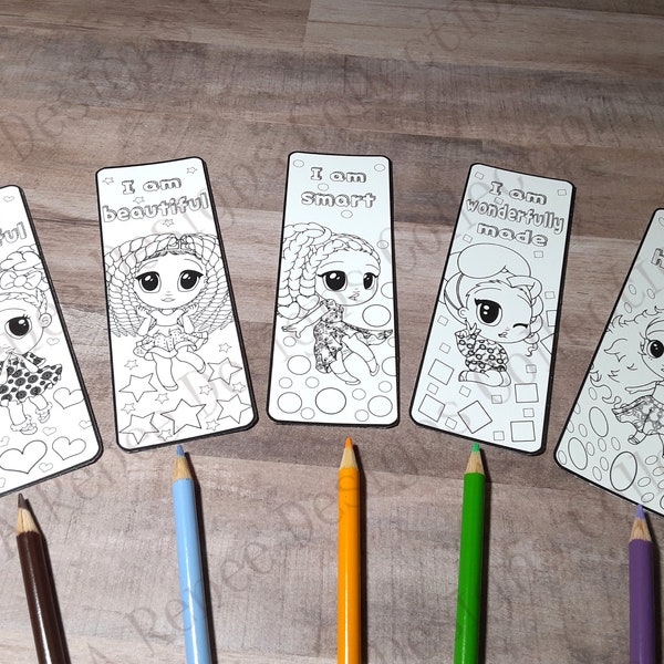 Black Girl Bookmarks - Etsy