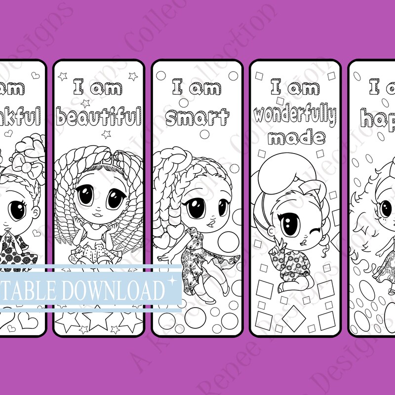 Black Girl Bookmarks - Etsy