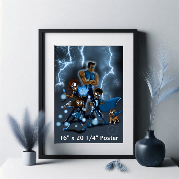 Black Superheroes Poster - Etsy