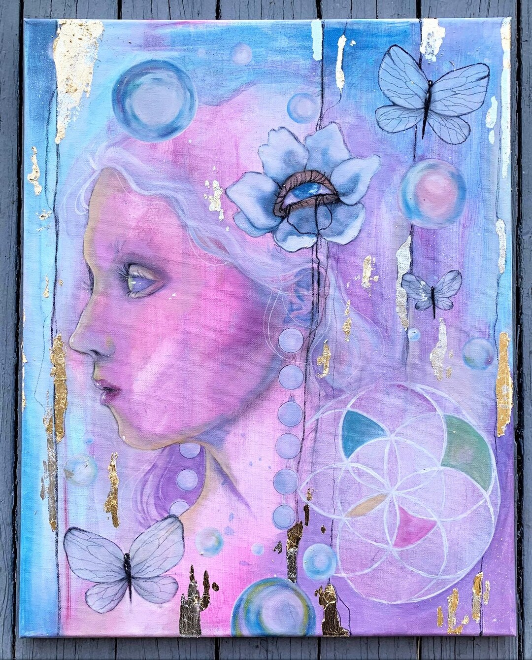 MIND FLOWERS - Oil Painting - Etsy