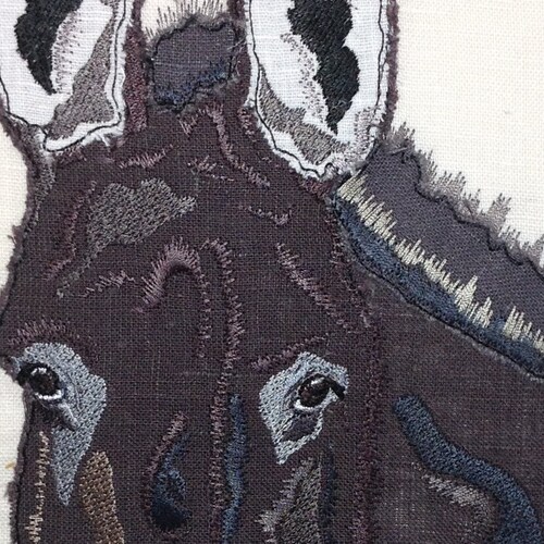 Raw Edge Applique Design 'dragonfly' | Etsy