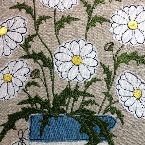 Raw Edge Applique Embroidery Machine Design Pattern Digital - Etsy