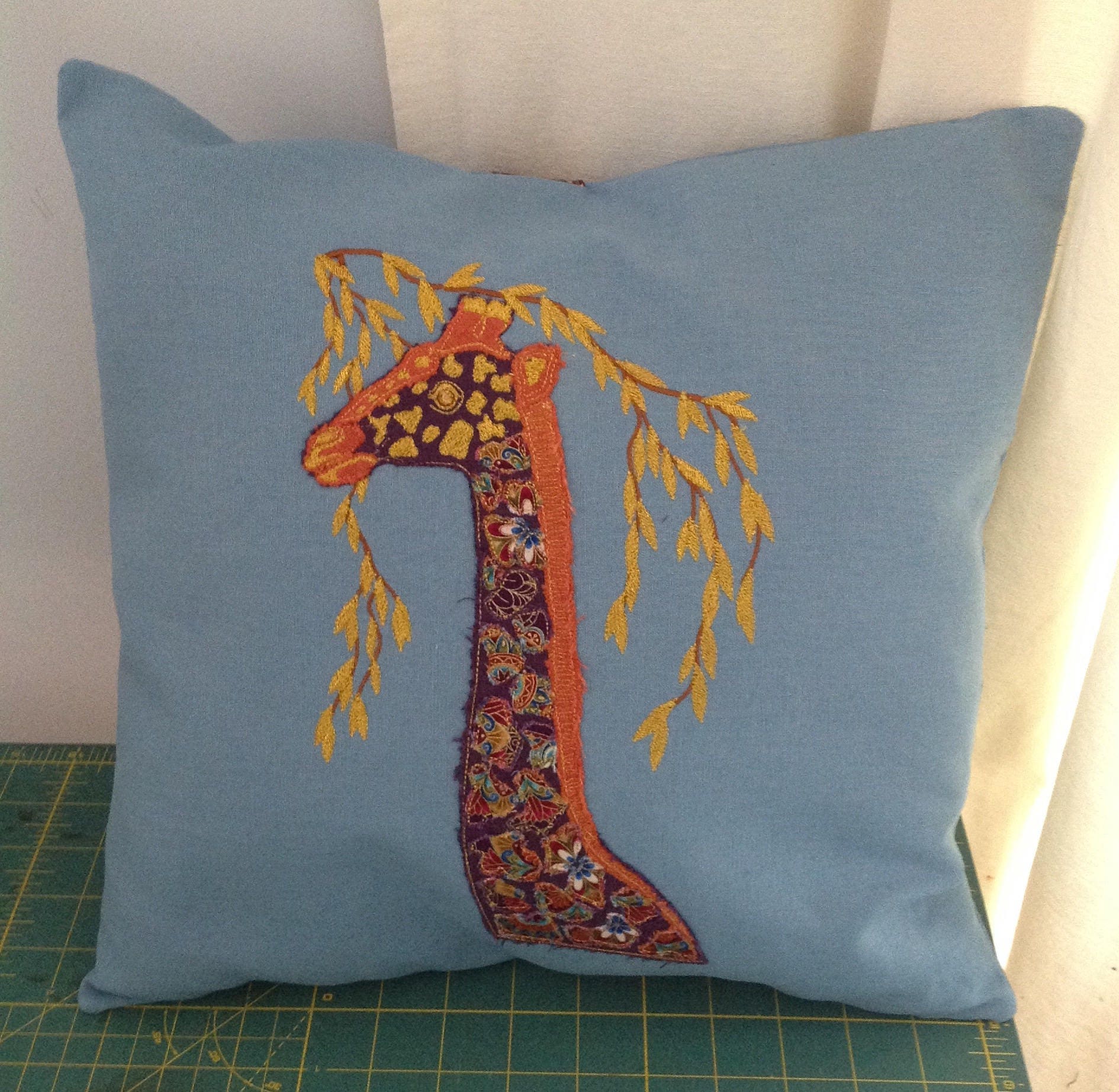 Raw Edge Applique 'GIRAFFE' Single and Multi Panel Designs Included - Etsy