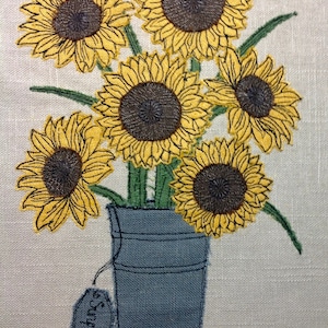 Raw Edge Applique Embroidery Machine Design Pattern Digital - Etsy