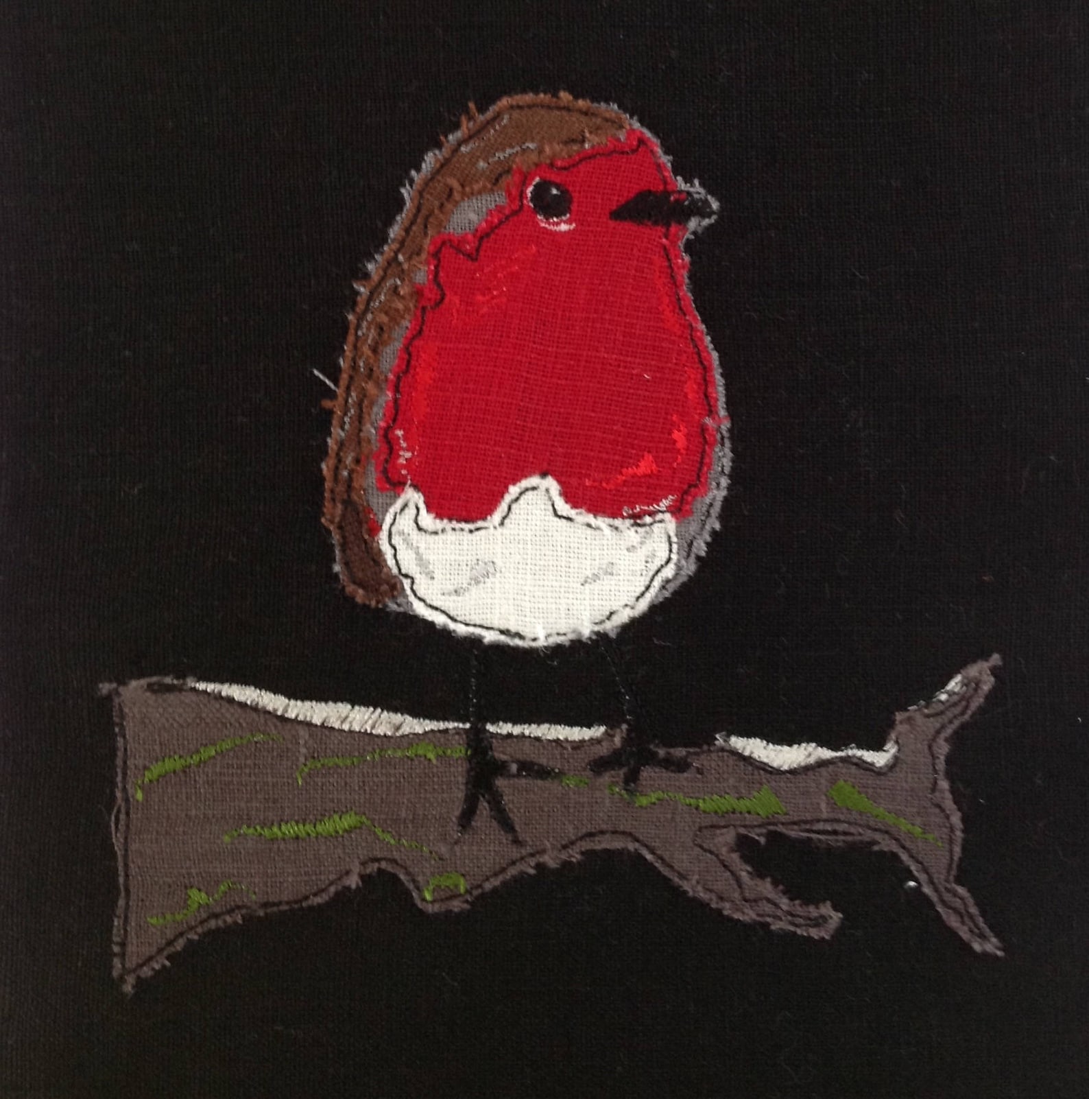 Raw Edge Applique Design 'robin': Applique Lavender - Etsy