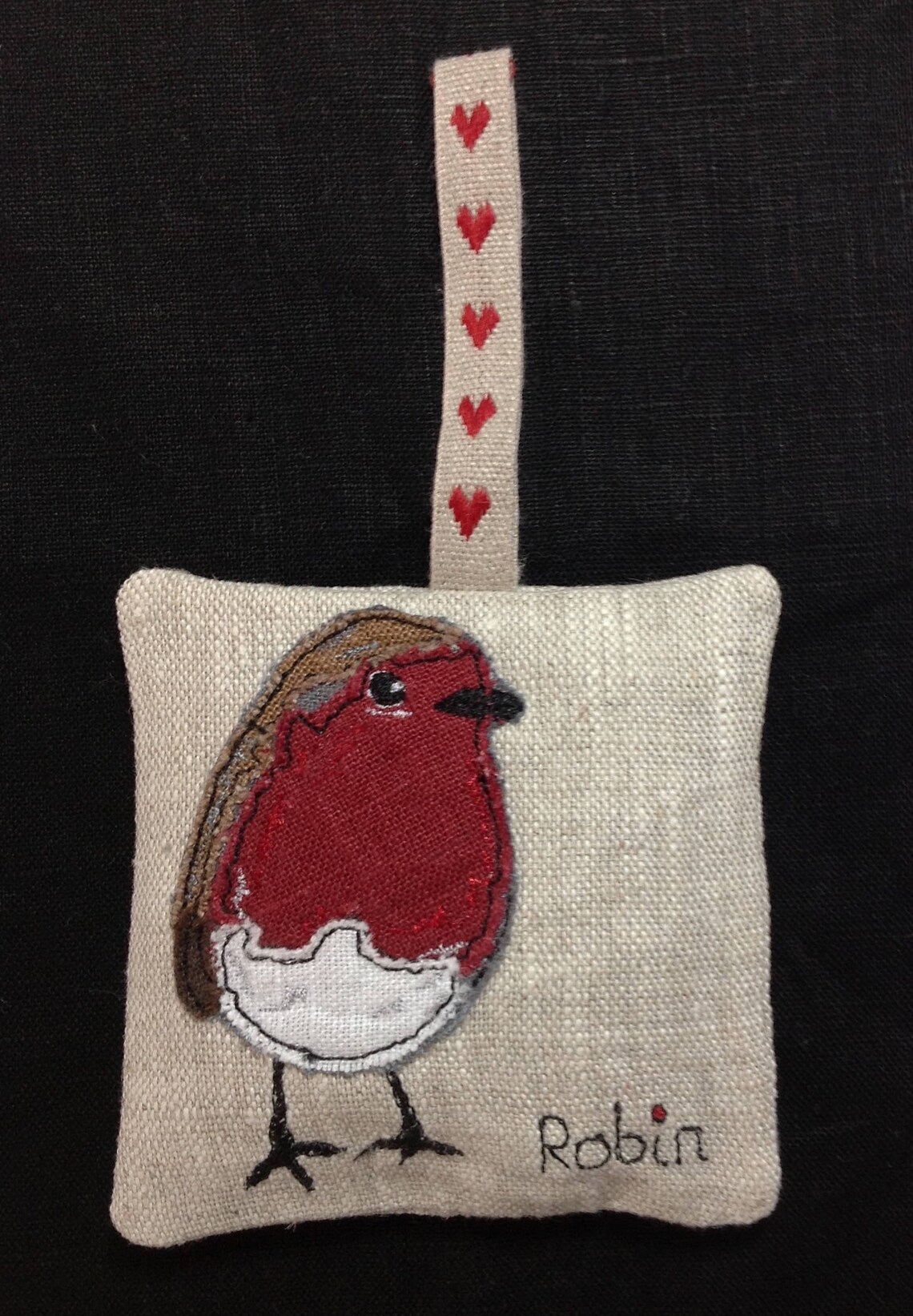 Raw Edge Applique Design 'robin': Applique Lavender - Etsy