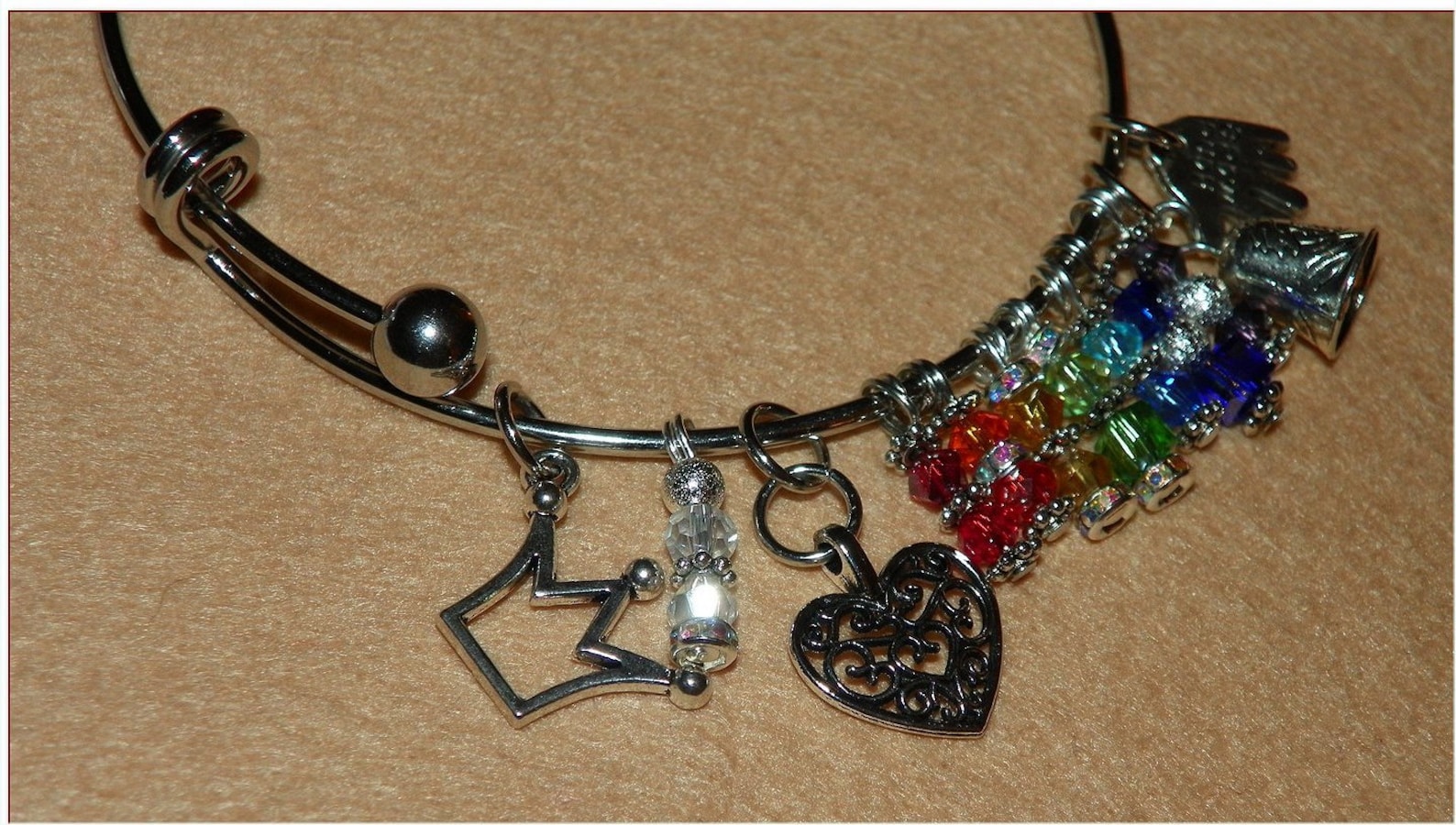 Rainbow Bracelet - Etsy