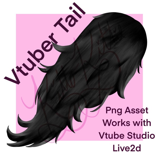 Vtuber Asset Fox Tail - Etsy