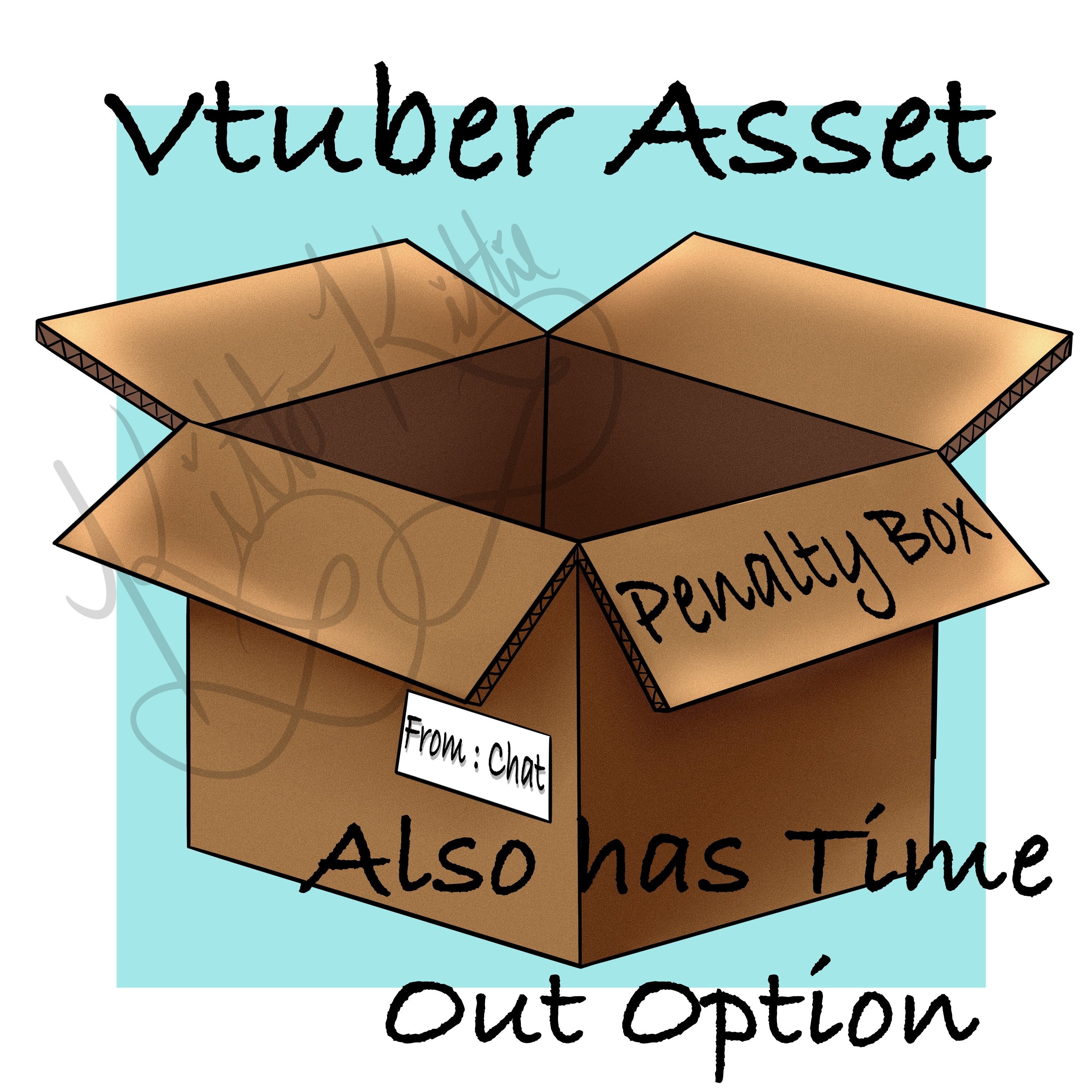 Penalty Box Time Out Box Vtuber Asset Redeem Channel - Etsy Canada