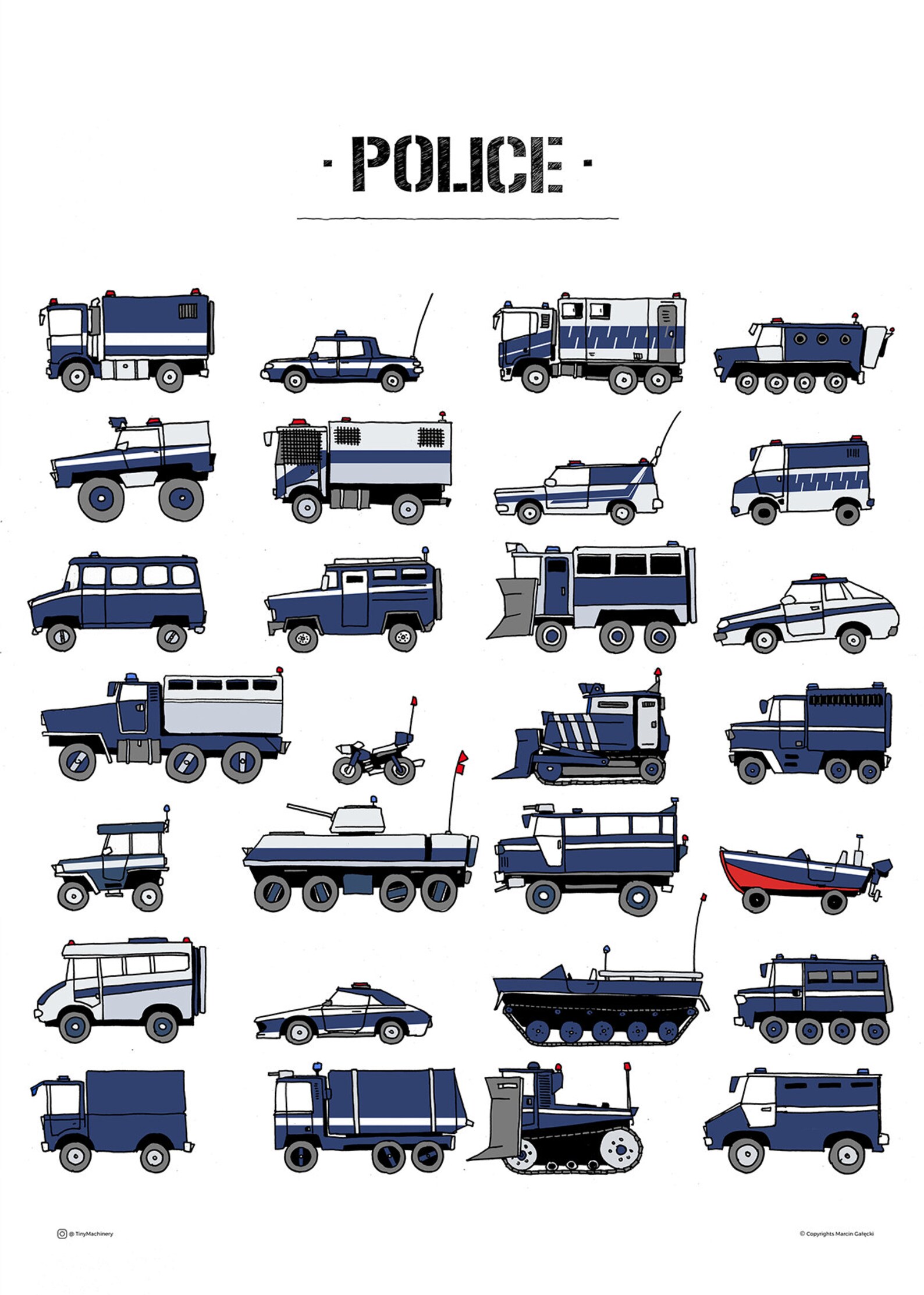Police Armoured Vehicle Nursery Decor Police Vehicles Boy - Etsy
