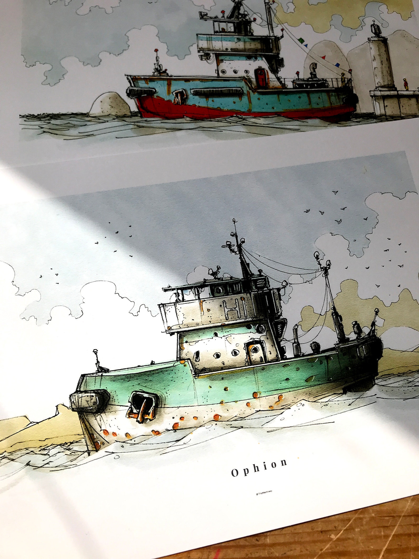 Tug Boat Tug Decor Ships Poster Tugboat Boat Decor Wall - Etsy