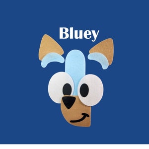 Bluey/ Bingo Character Felt Pieces - Etsy