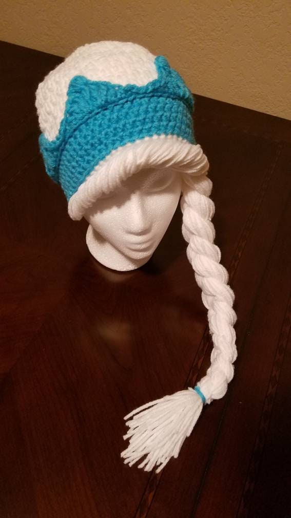 Elsa Hat Elsa costume Frozen inspired hat | Etsy