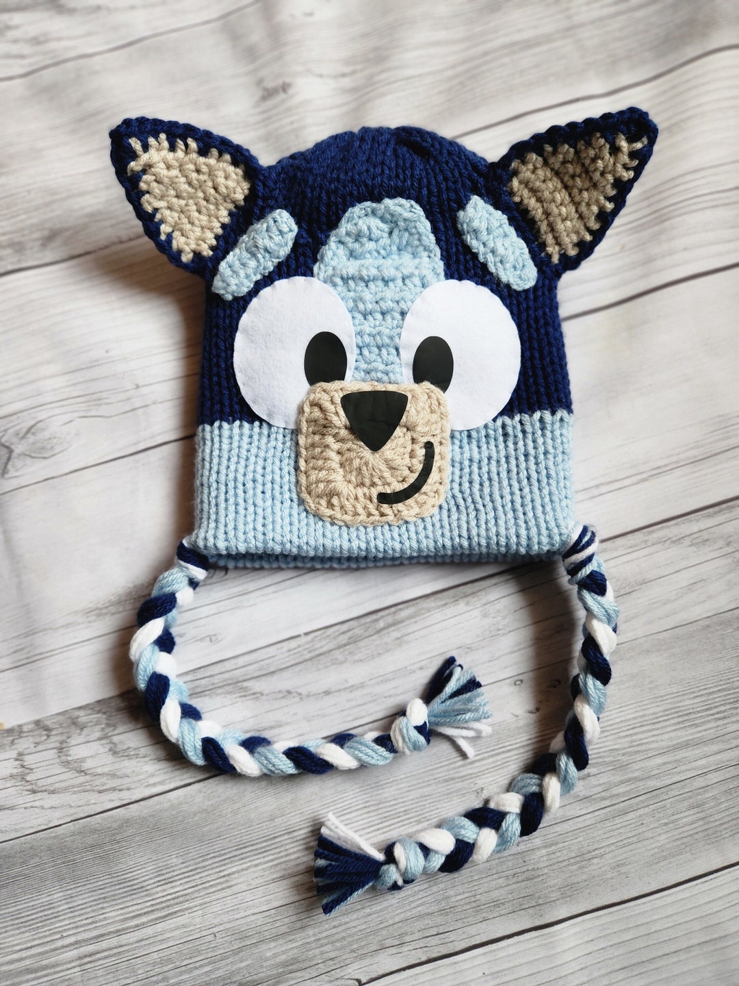 Bluey Bingo Muffin Monkeyjocks Chattermax Character Knit - Etsy