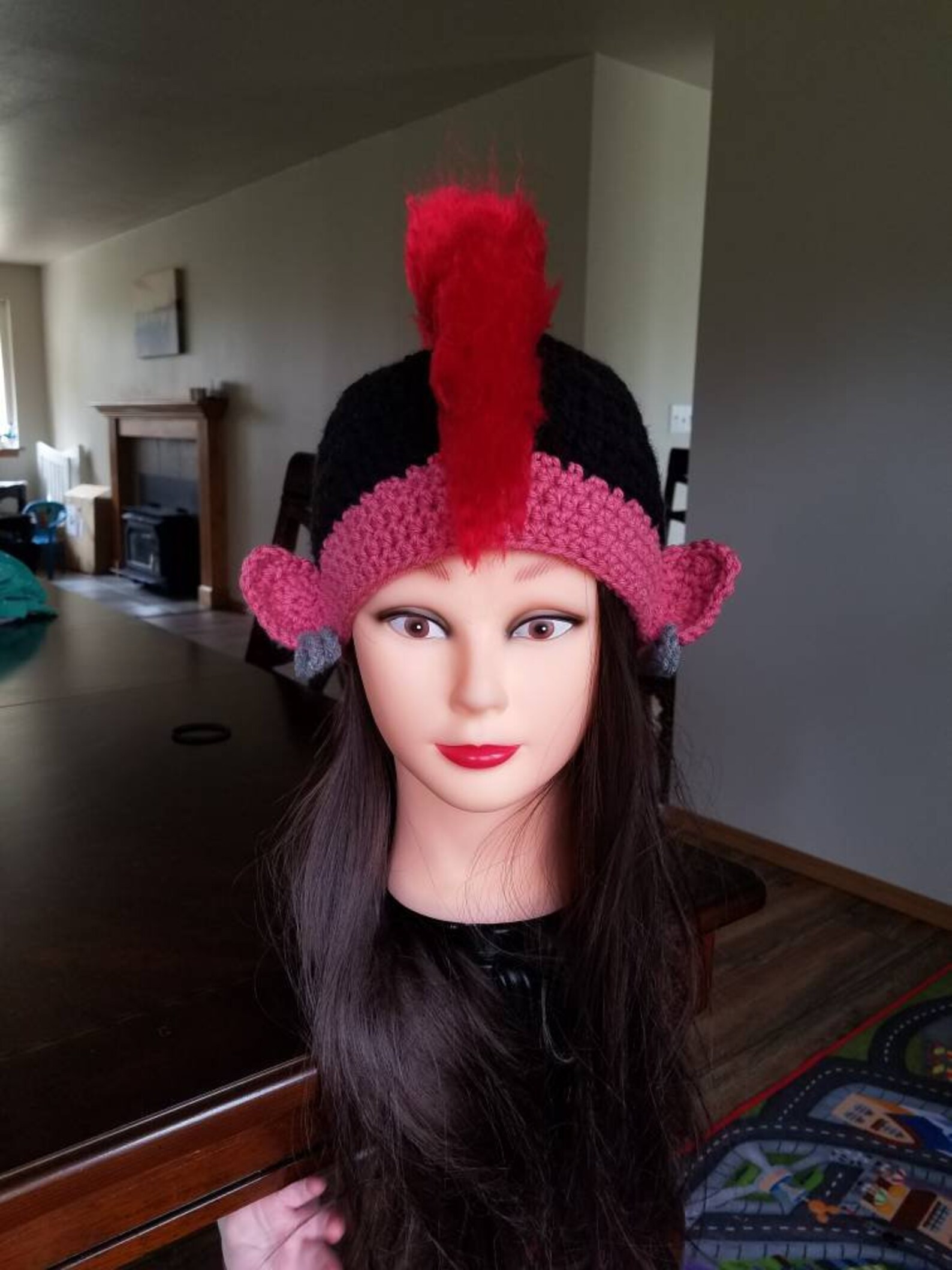 Barb Trolls World Tour Crochet Hat - Etsy