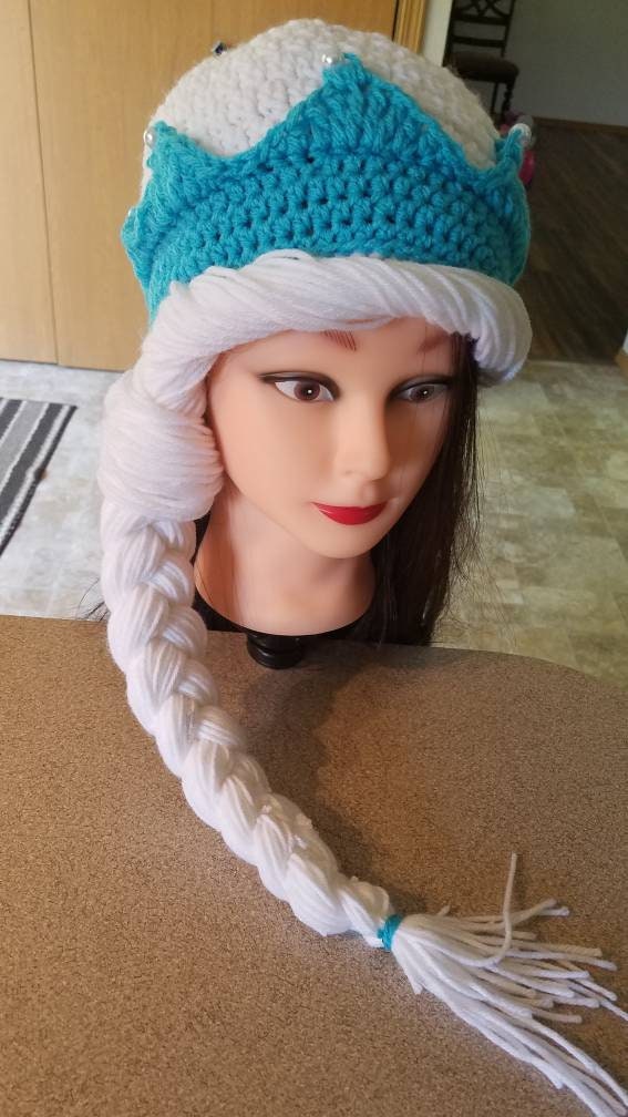 Elsa Hat, Elsa Costume, Frozen Inspired Hat - Etsy