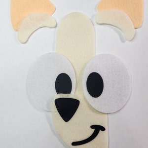 Bluey/ Bingo Character Felt Pieces - Etsy