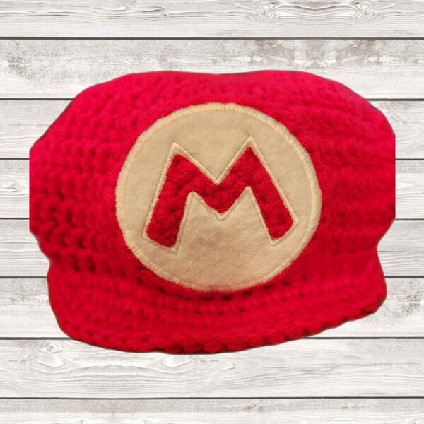 Crochet Mario - Etsy