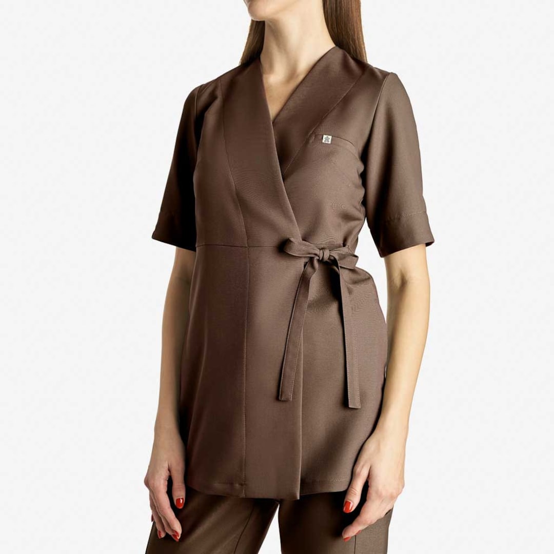 Medical Scrub Shirt for Women Apparel for Doctor Dentist Midwife ...