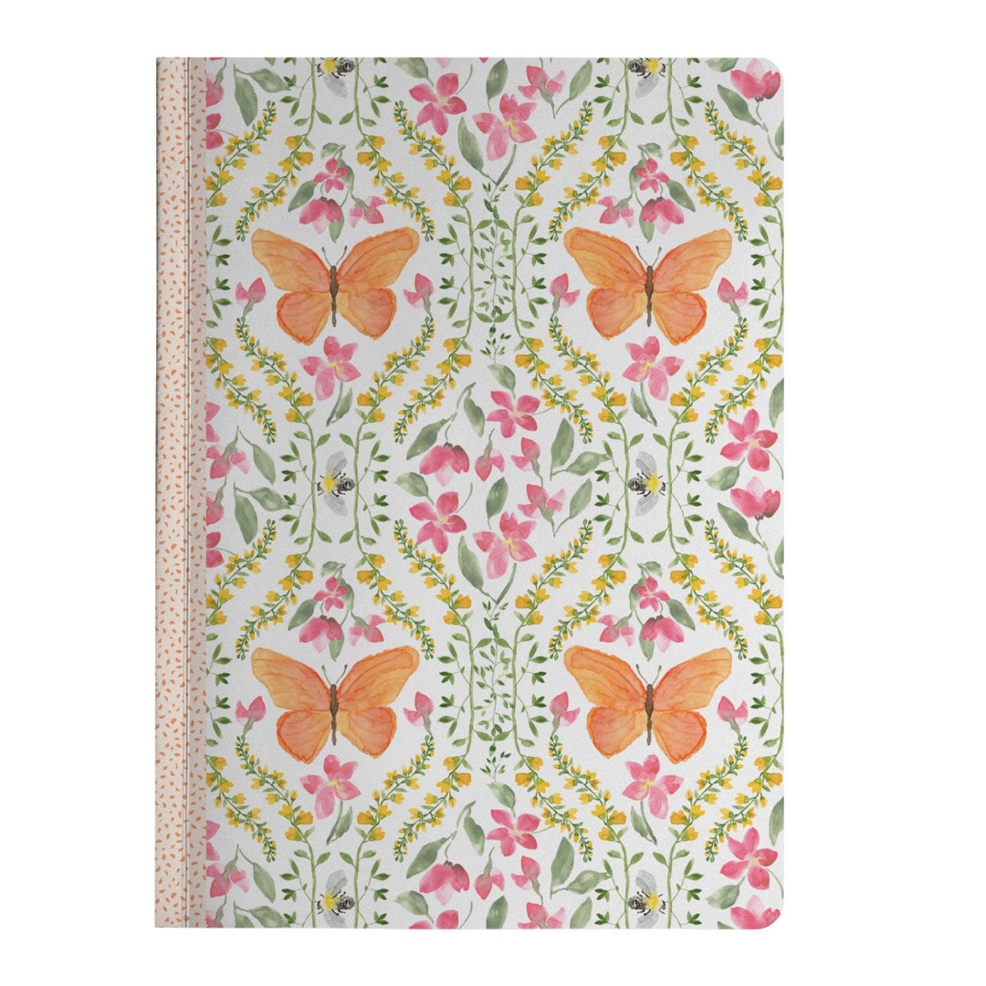Watercolor Butterfly Journal Soft Cover - Etsy
