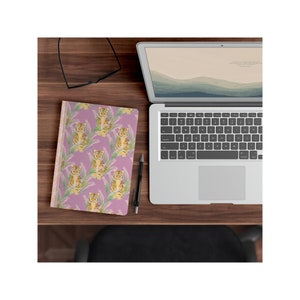 Tiger and Ferns, Hand-painted Watercolor, Paperback Journal Notebook - Etsy