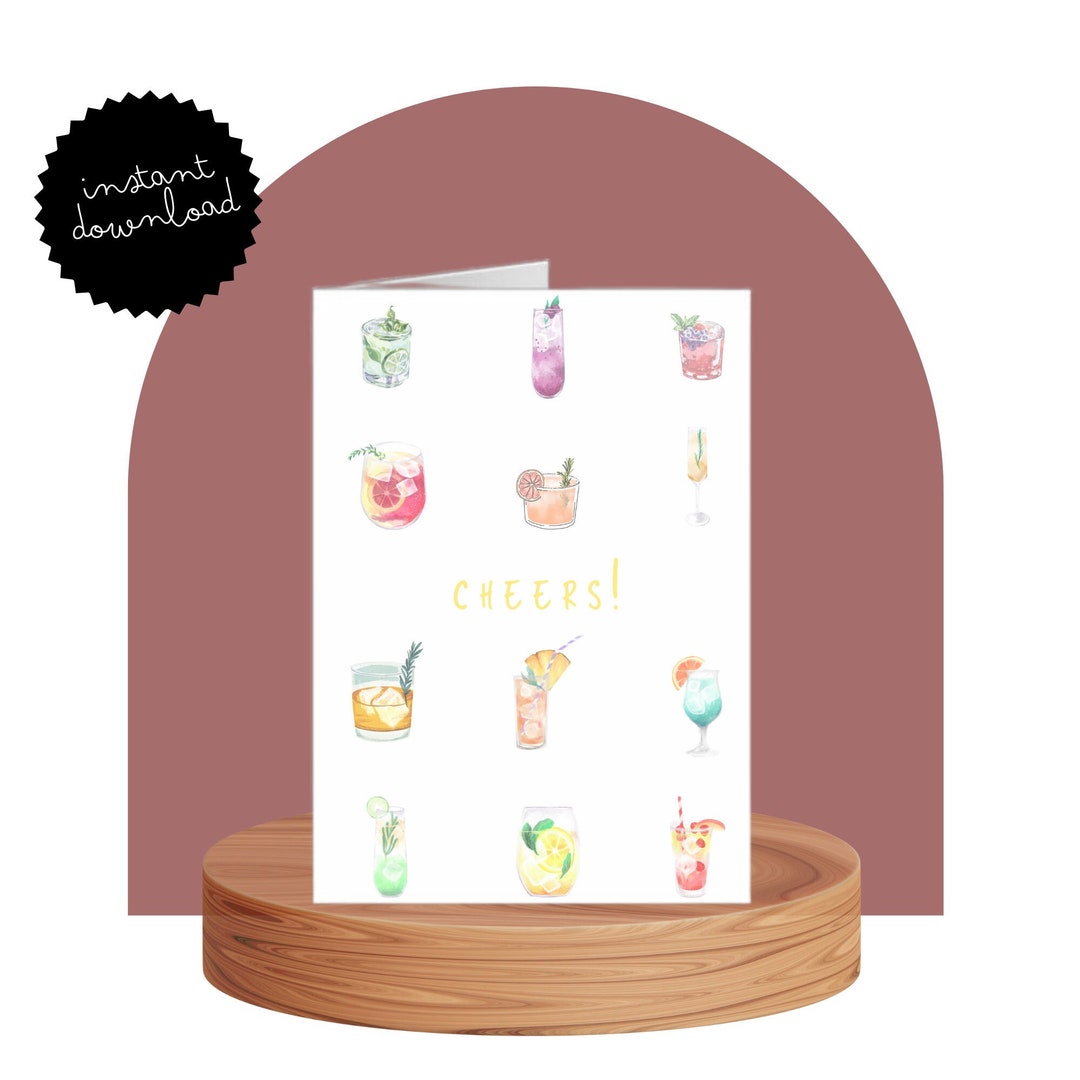 PRINTABLE Card - Etsy