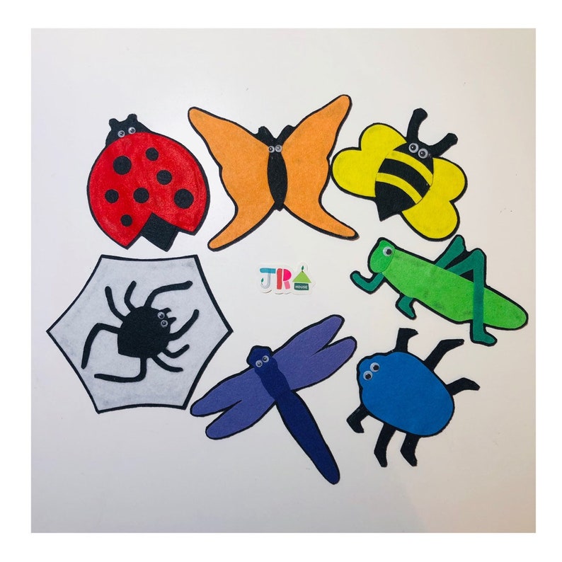 Were going on a Bug Hunt: Flannel Felt Board Story | Etsy