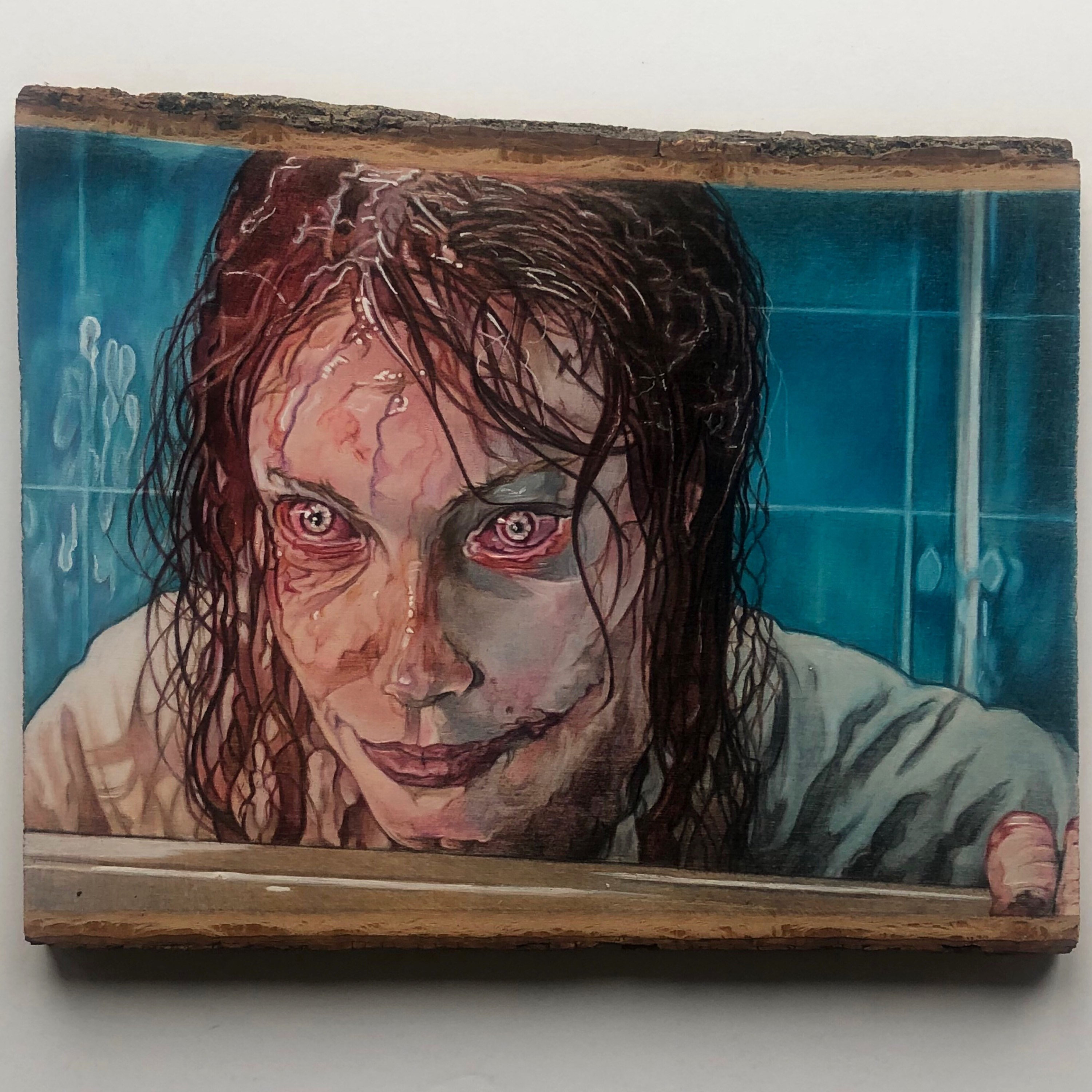 EVIL DEAD RISE Alyssa Sutherland as Ellie Color Pencil Drawing on ...