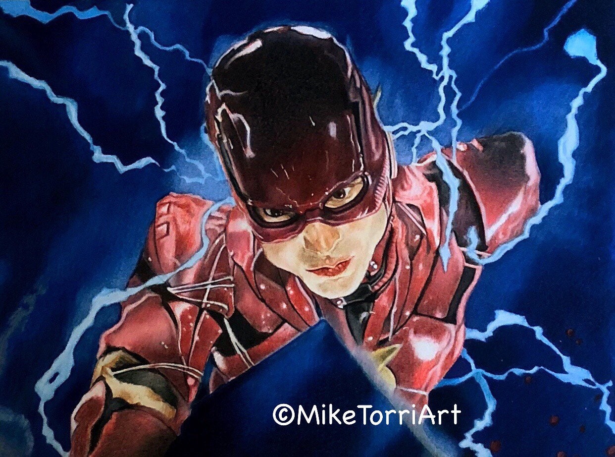The Flash Drawings In Pencil
