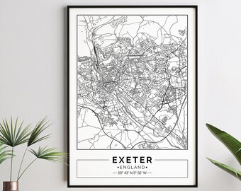 Exeter Poster Print - Etsy