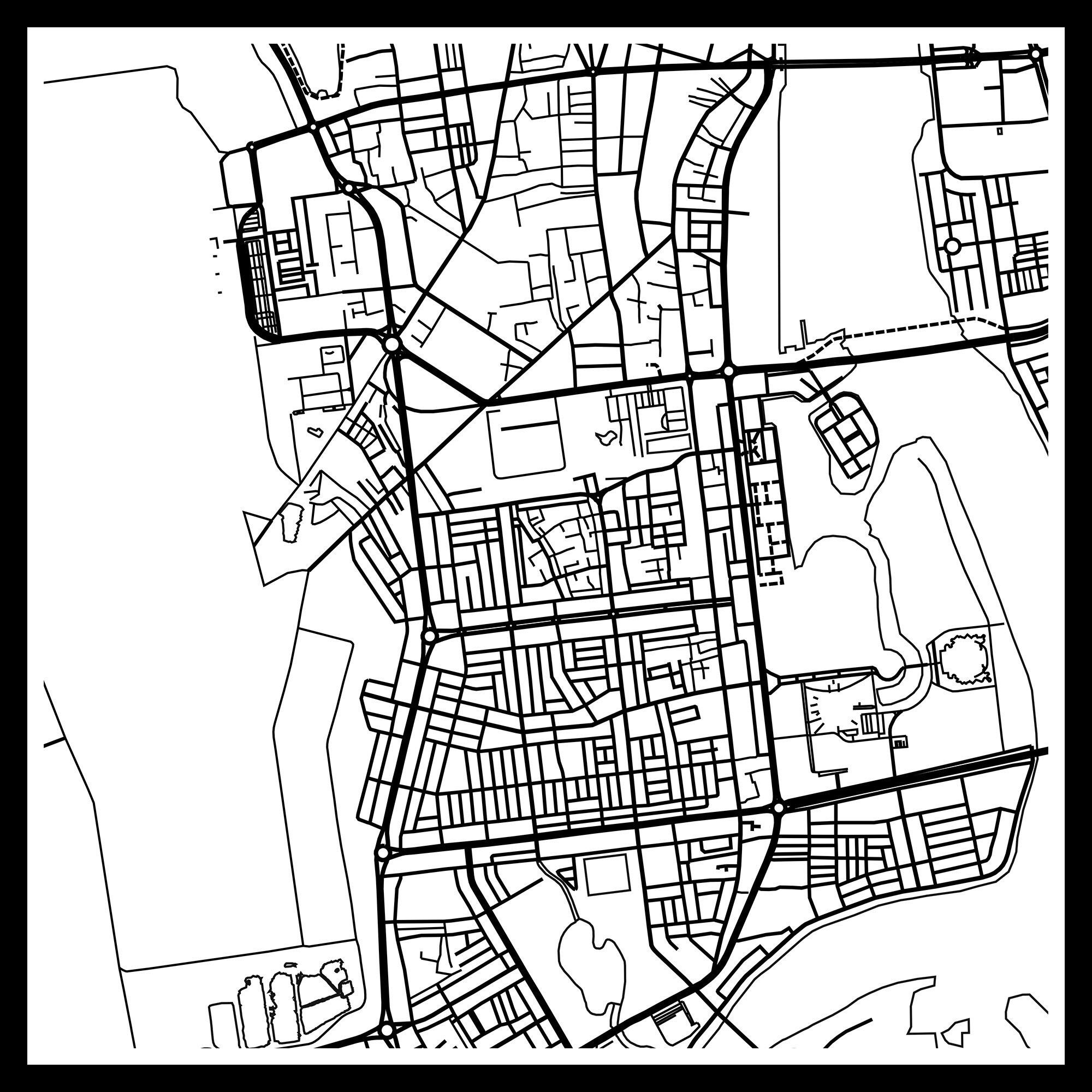 Da Nang Vietnam Da Nang City Map Da Nang Poster Da Nang | Etsy