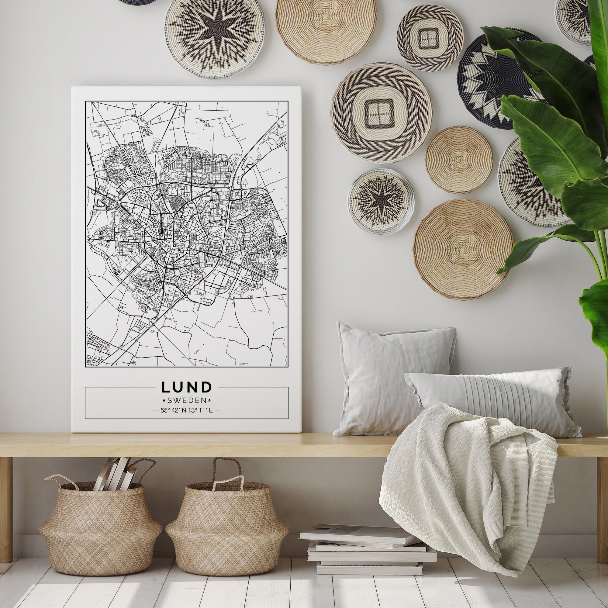 Lund Sweden Lund City map Lund Poster Lund Printable Lund | Etsy