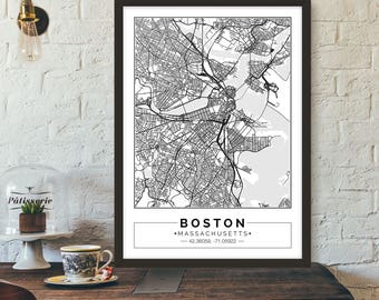Map poster | Etsy