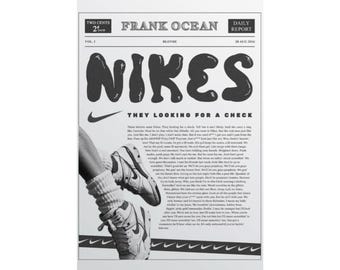 Nike Graphic Vertical Posters - Etsy