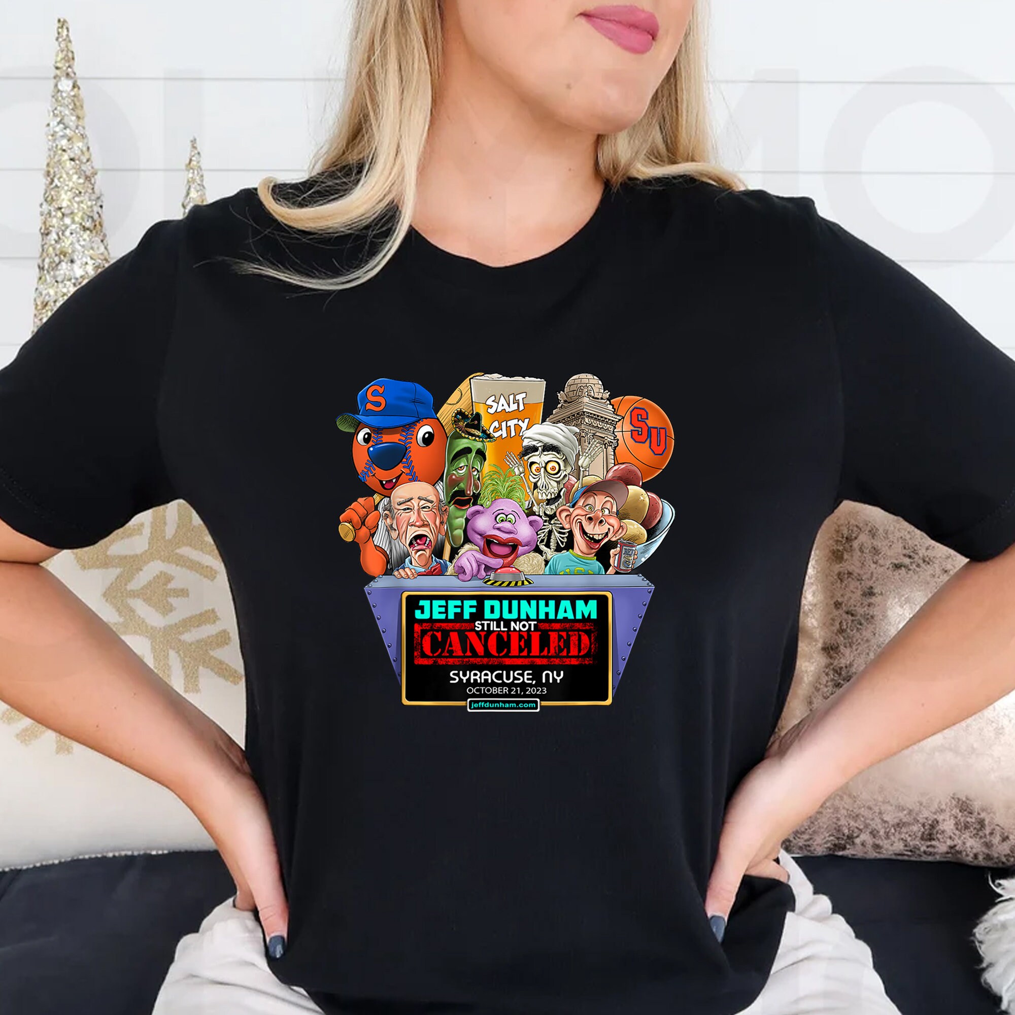 Jeff Dunham Syracuse T-shirt, Jeff Dunham Shirt, Jeff Dunham Fan Gift ...
