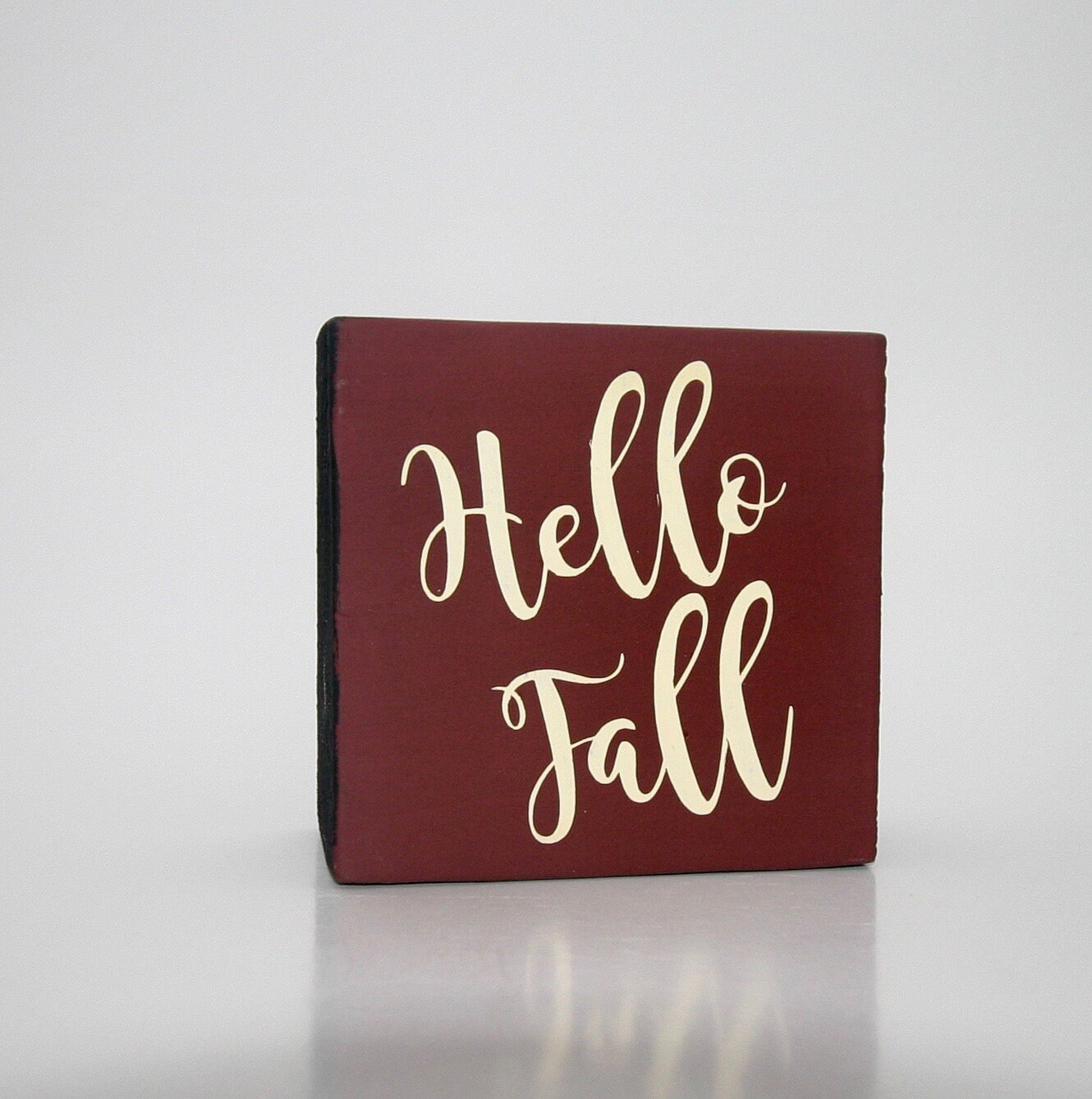 Hello Fall Desktop Sign - Etsy