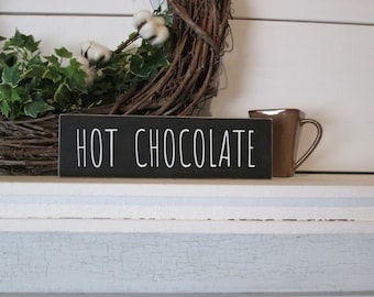 Chocolate sign | Etsy