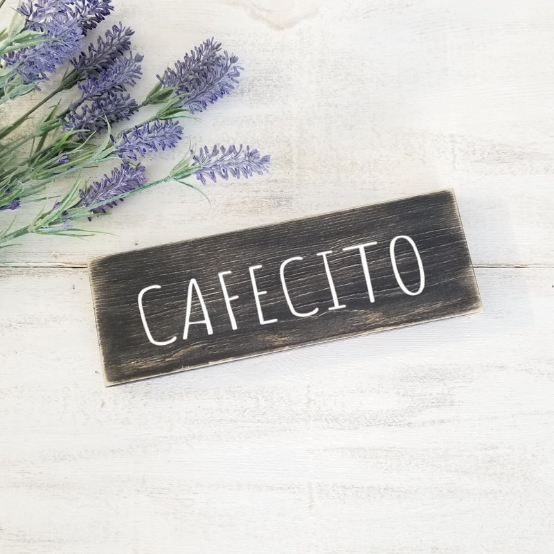 Cafecito Sign - Etsy