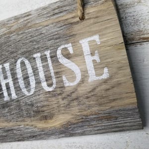 Rustic Wood Outhouse Sign, Farmhouse Wall Decor, Bathroom Sign, Camping ...