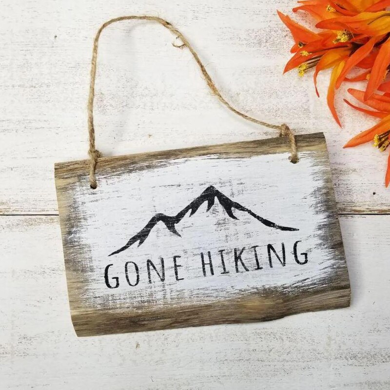 Hiking Sign - Etsy