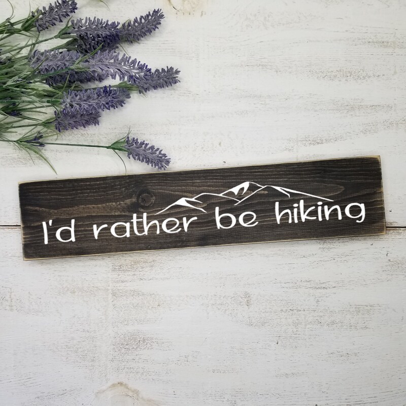 Hiking Sign - Etsy