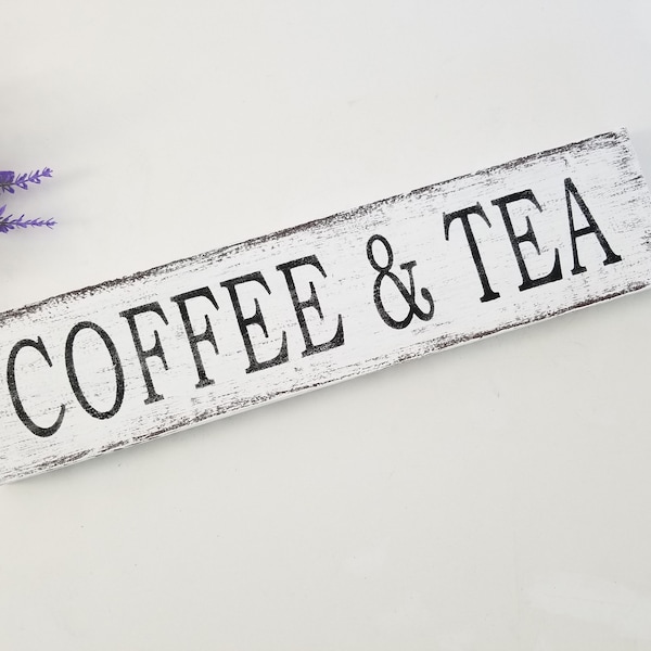 Coffee and Tea Sign - Etsy