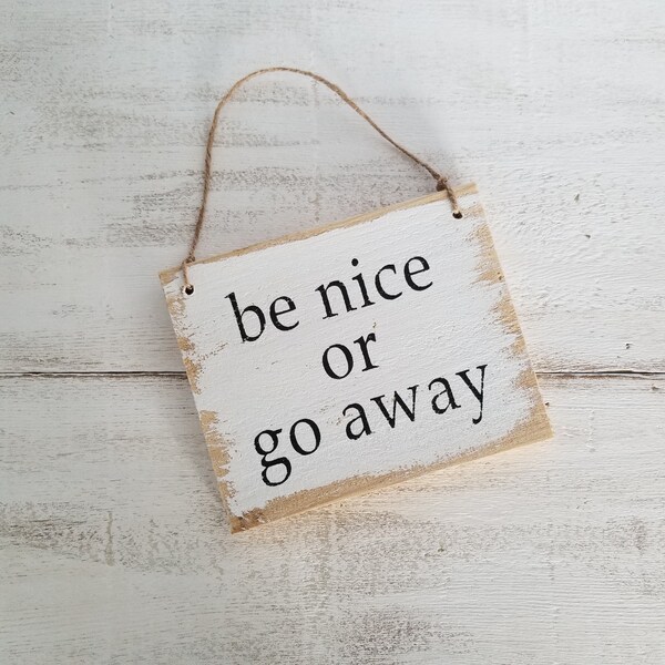 Go Away Sign - Etsy