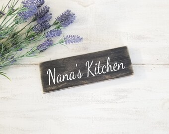 Nana Kitchen Sign - Etsy